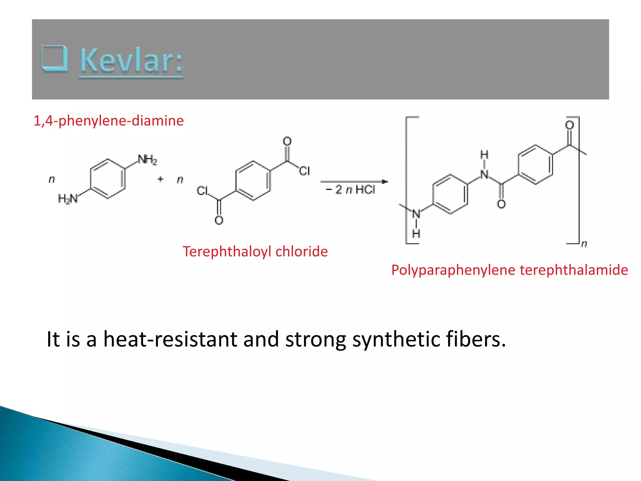 Application of different types of polymer in textile sector | PPTX