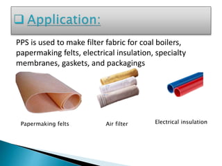 Application of different types of polymer in textile sector | PPTX