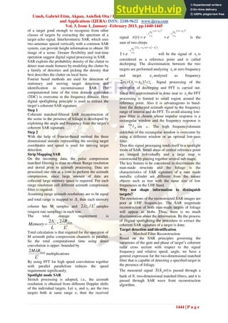 Application Of Digital Signal Processing In Radar Signals | PDF | Digital Audio | Computer ...