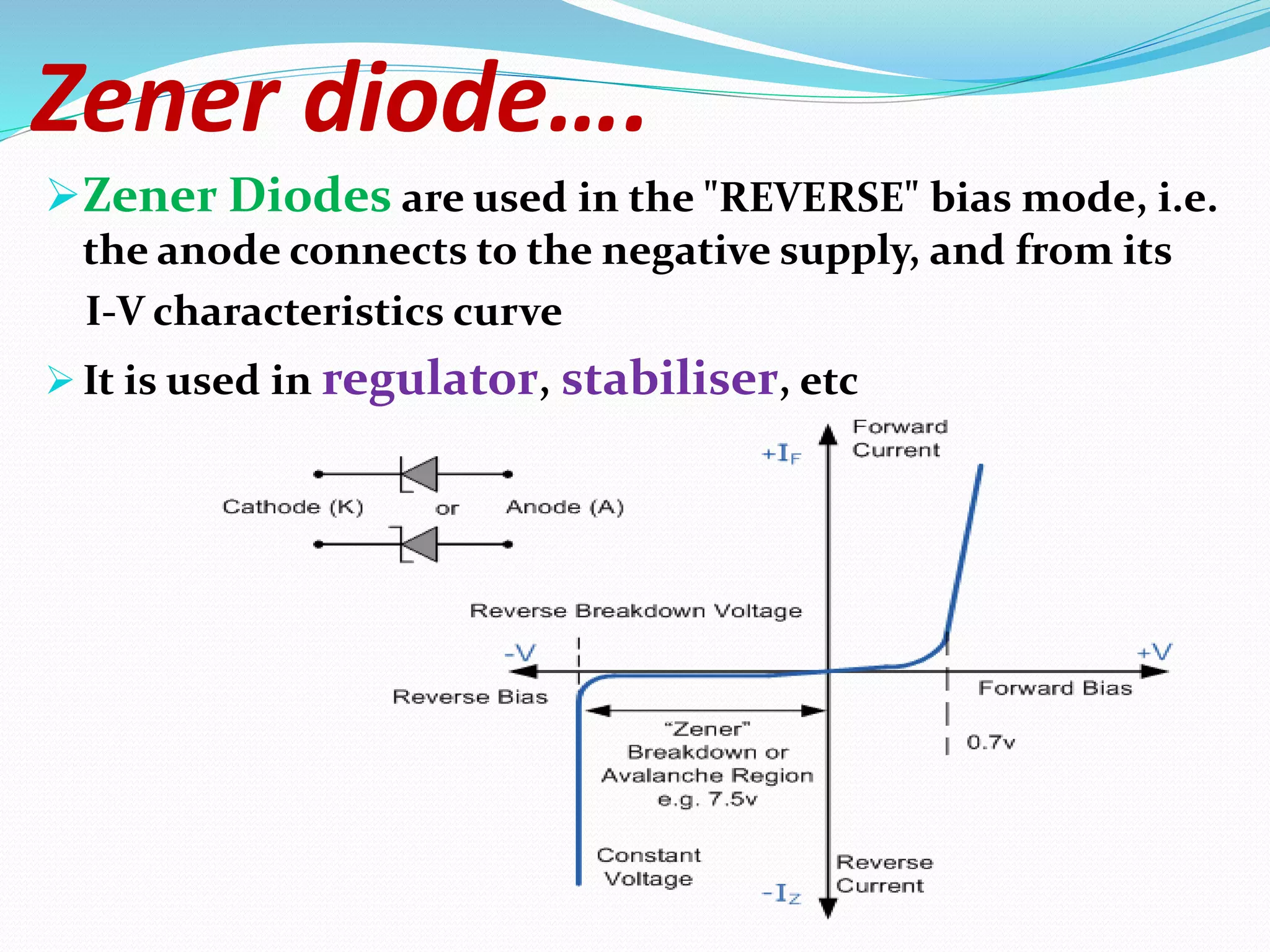 Application of diode | PPTX