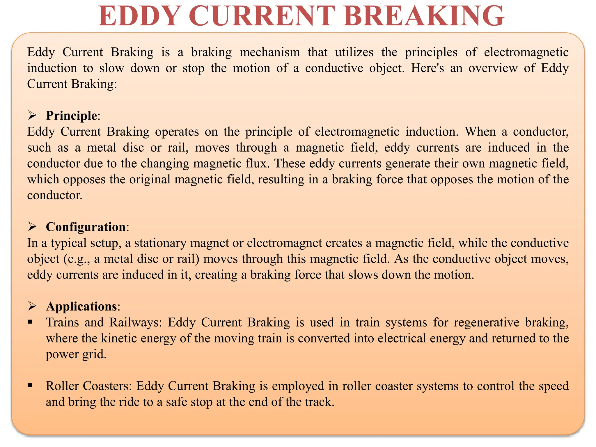 Application of eddy current in industry and domestic purposes.pptx