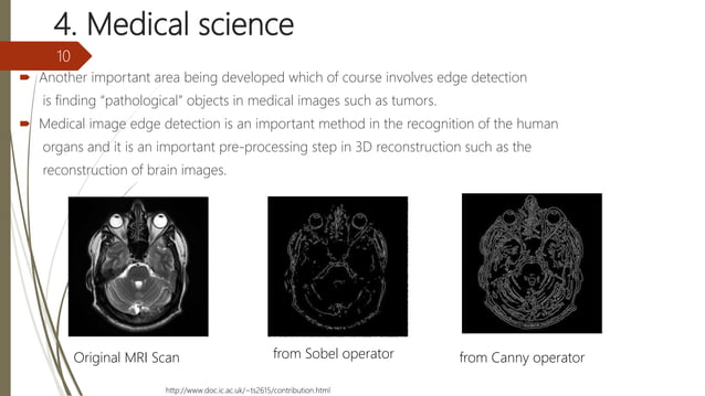 Application of edge detection | PPTX