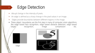 Application of edge detection | PPTX