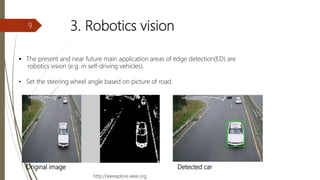 Application of edge detection | PPTX