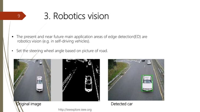 Application of edge detection | PPTX