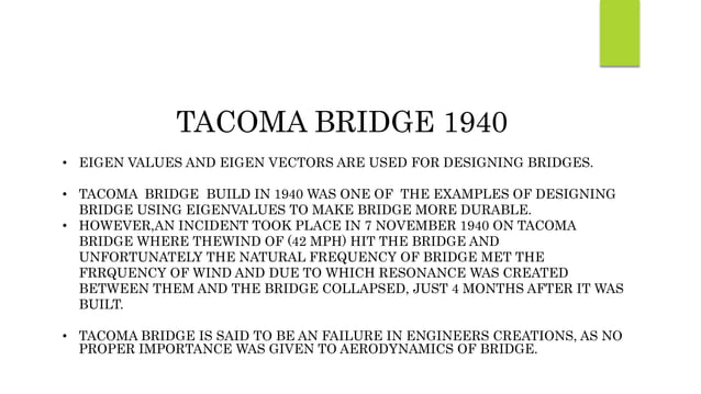 Application Of Eigen Value Eigen Vector To Design Pptx