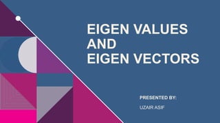 Application of Eigenvalues and Eigenvectors: Understanding Concepts, Practical Examples, and ...