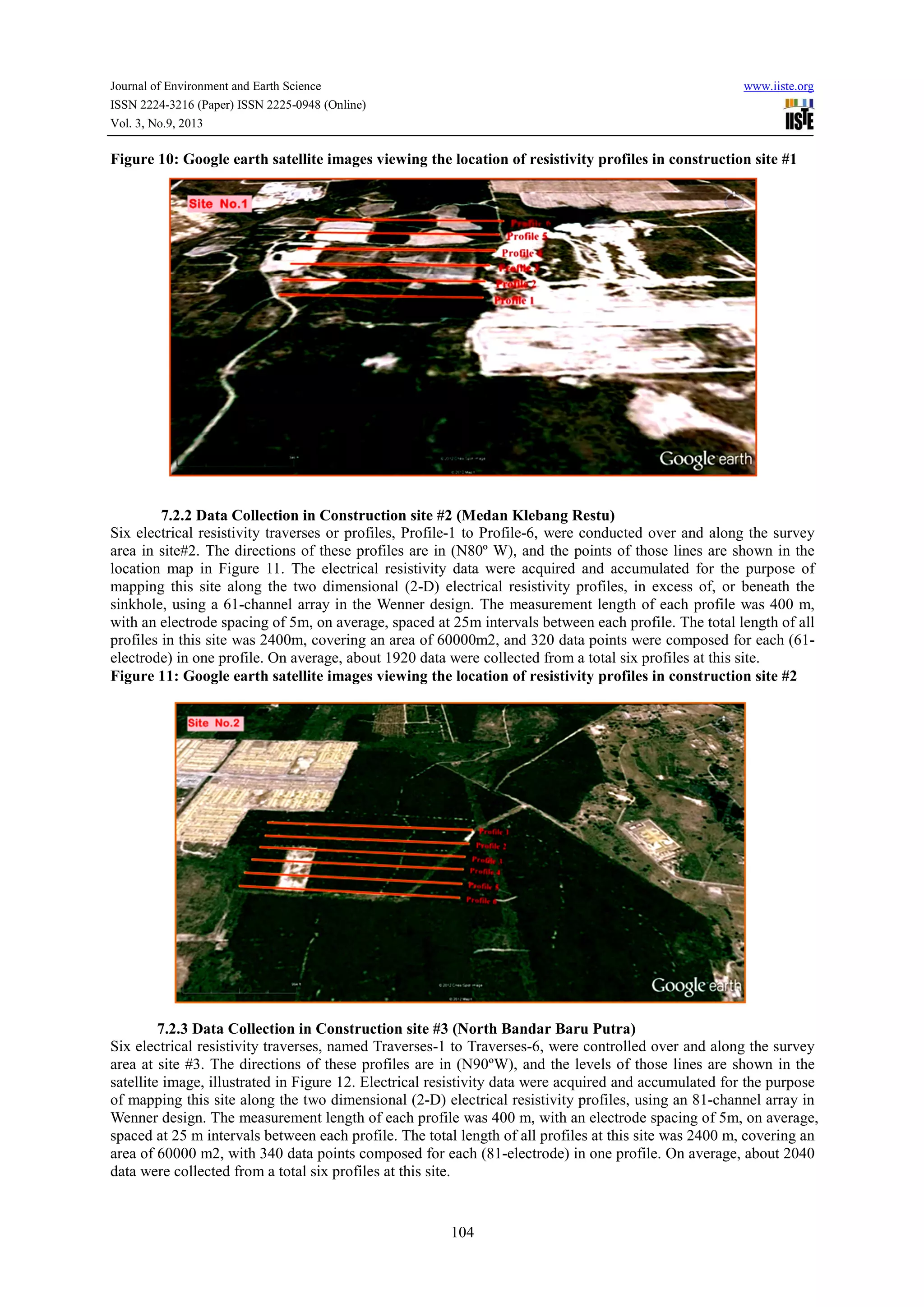 Application of electrical resistivity tomography (ert) and arial ...