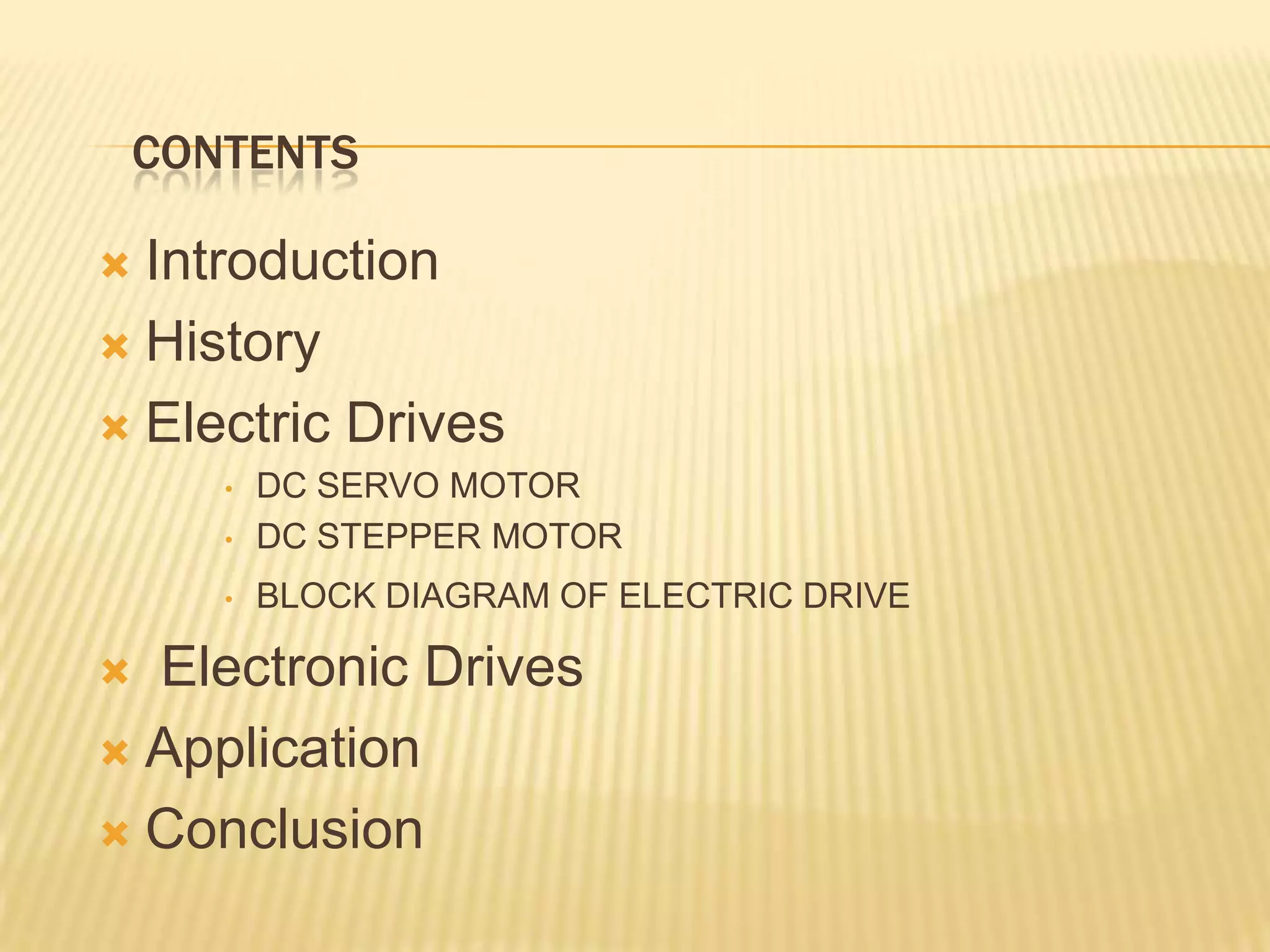 Application of electric and electronic drives in robotics | PPTX
