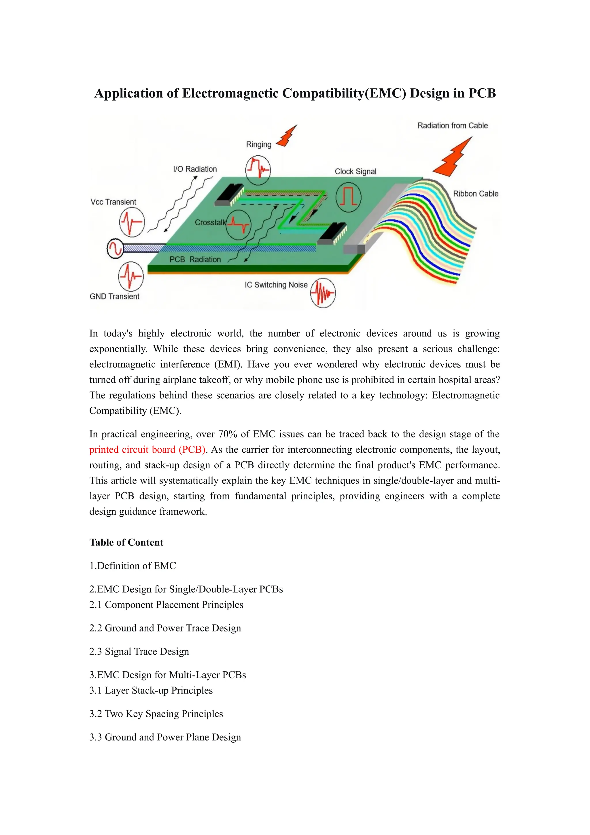 Application of Electromagnetic Compatibility(EMC) Design in PCB.docx