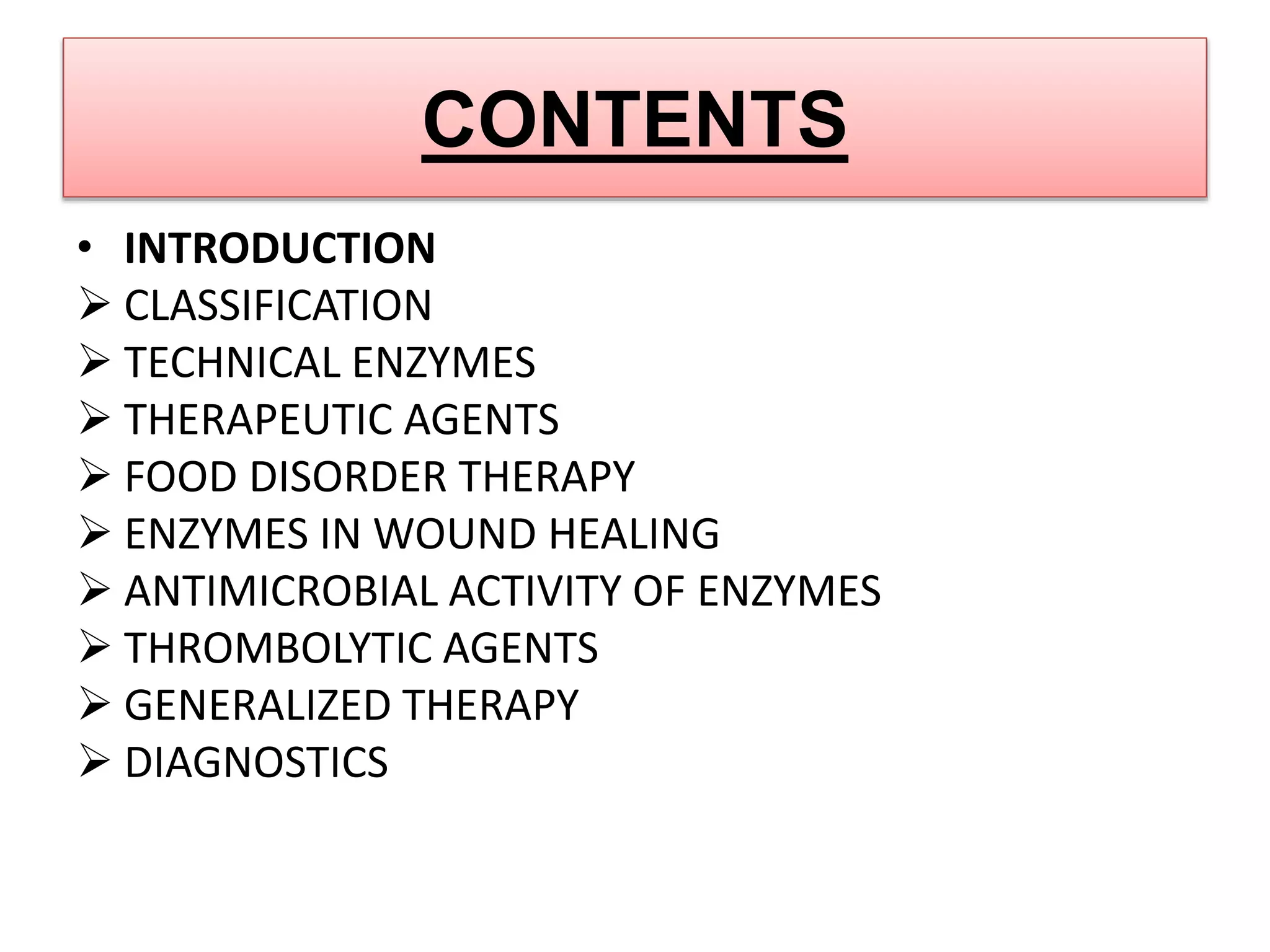 Application of enzymes | PPTX