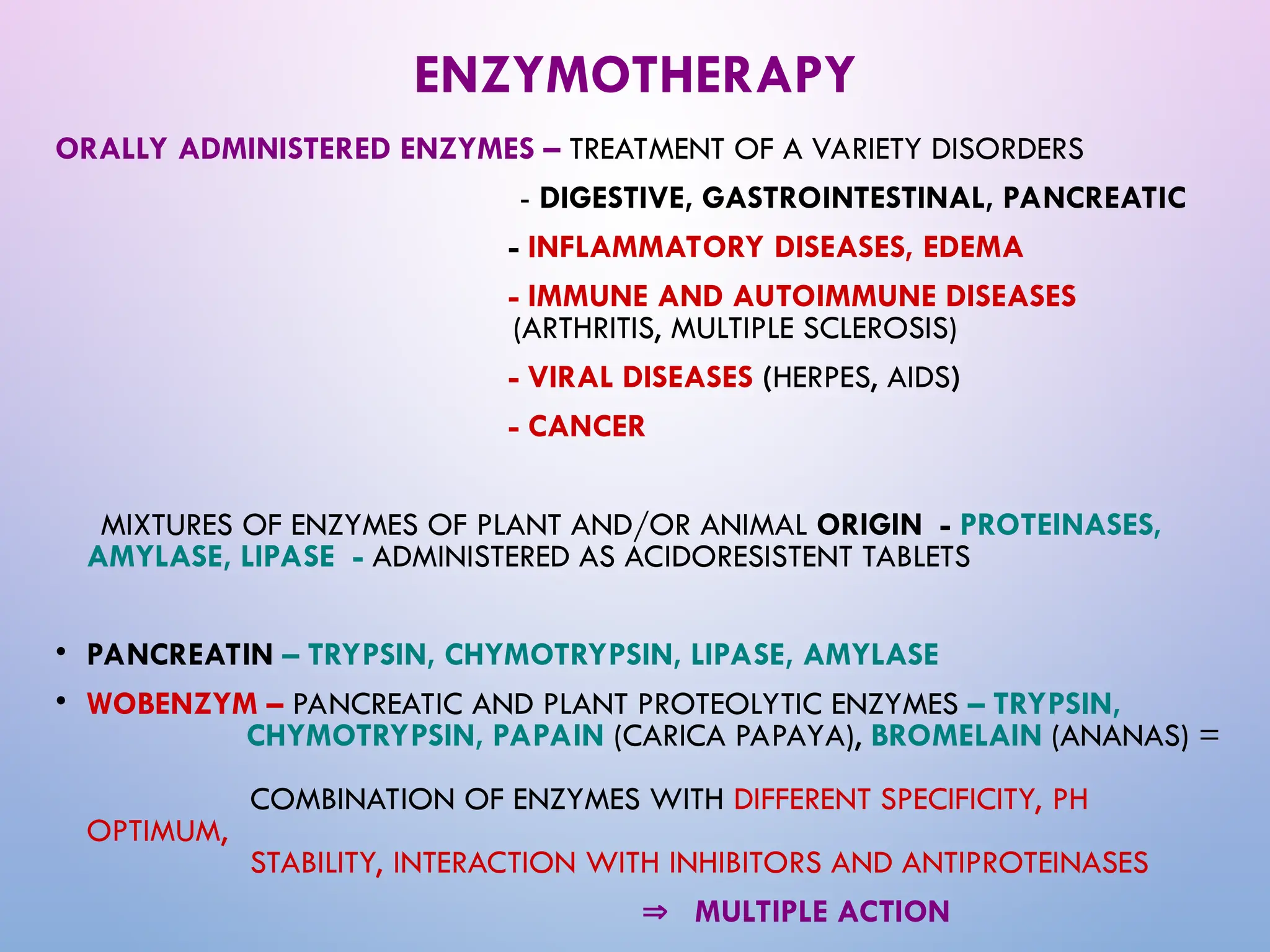 Application of ENZYMES in therapy and dignosis.ppt