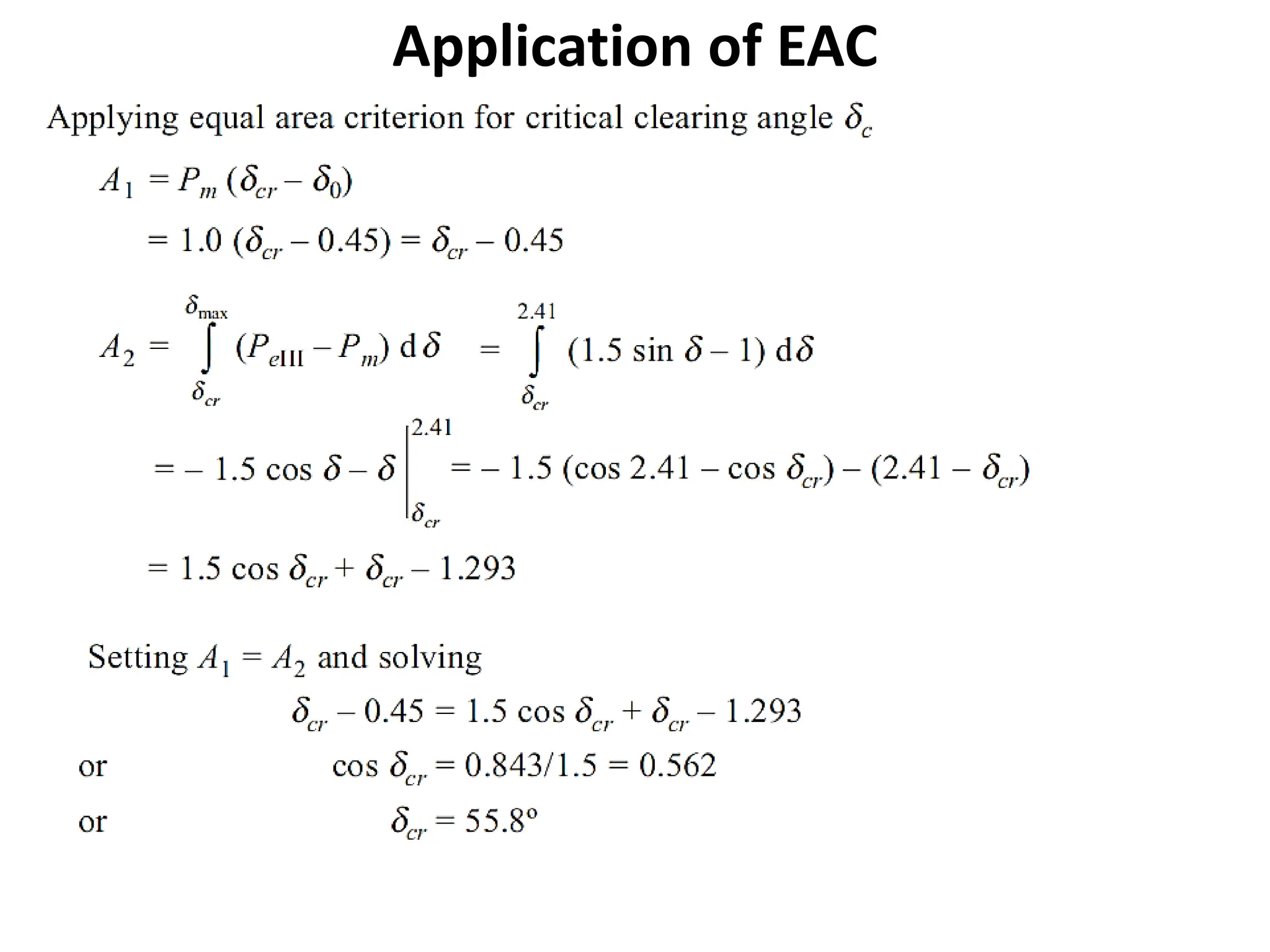Application of Equal Area Criterion (EAC).pdf