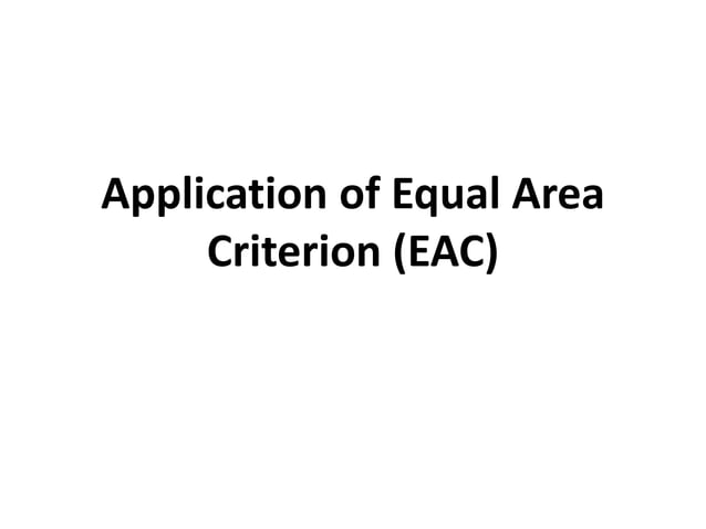 Application of Equal Area Criterion (EAC).pdf