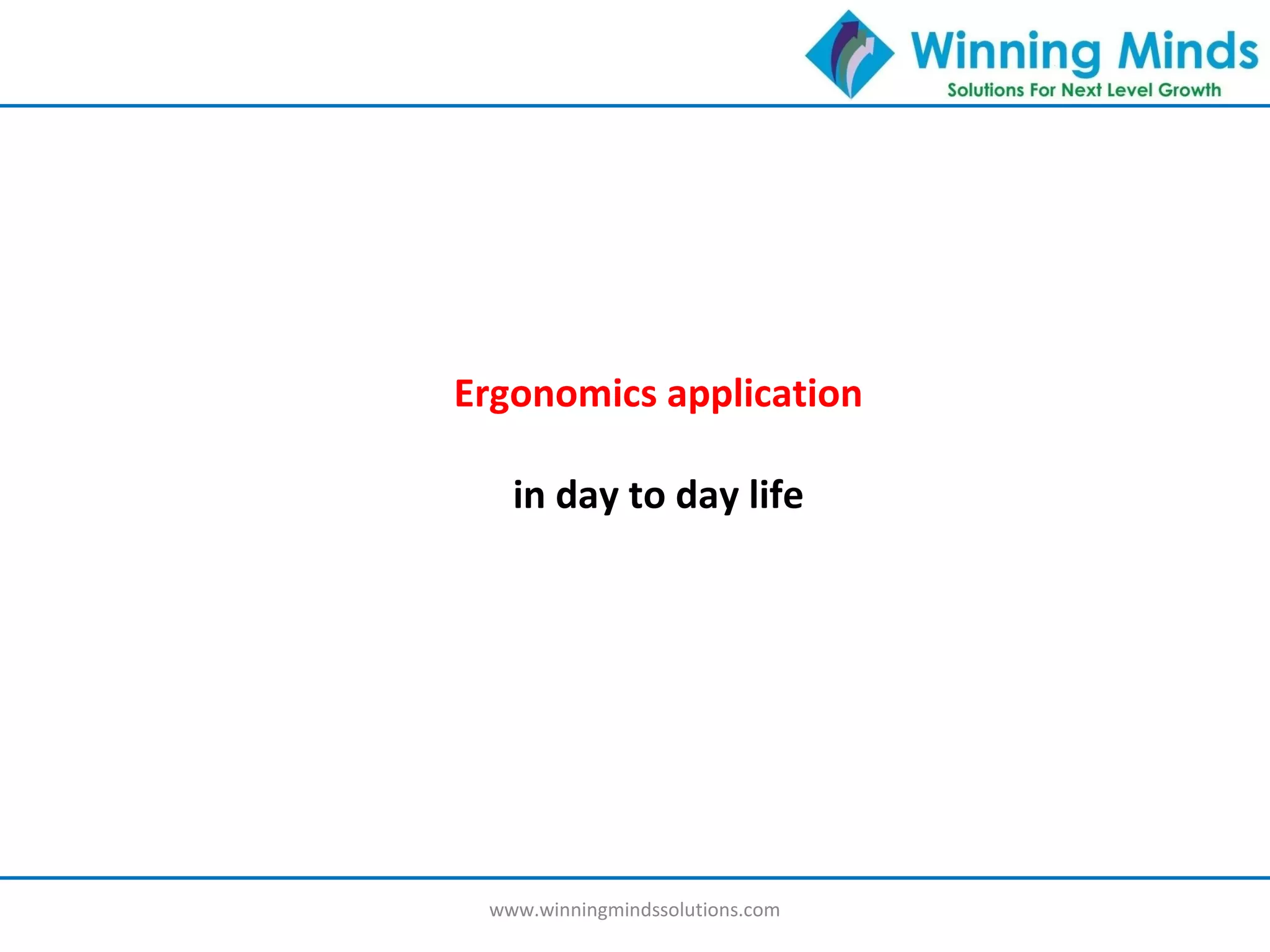 Application of ergonomics for SME workplace productivity and safety ...