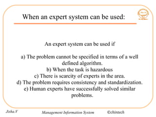 Application of expert system | PPT