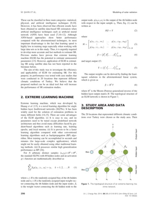 Application of extreme learning machine for estimating solar radiation from satellite data | PDF