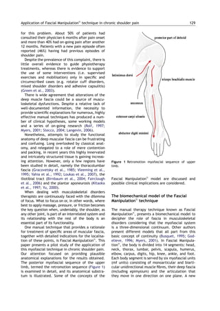 Application of fascial manipulation technique in chronic shoulder pain ...