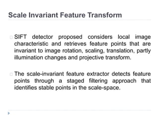 Application of feature point matching to video stabilization | PPT