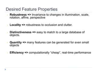 Application of feature point matching to video stabilization | PPT