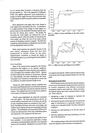 Application of folpi a linear programming estate modelling system for forest management planning ...