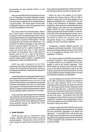 Application of folpi a linear programming estate modelling system for forest management planning ...