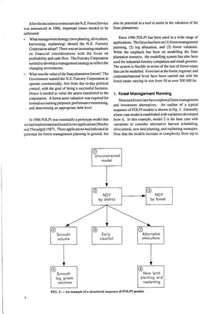 Application of folpi a linear programming estate modelling system for forest management planning ...