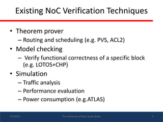 Application of formal methods for system level verification of final | PPT | Free Download
