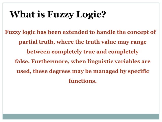 Application of fuzzy logic | PPTX | Home Appliances | Home & Garden