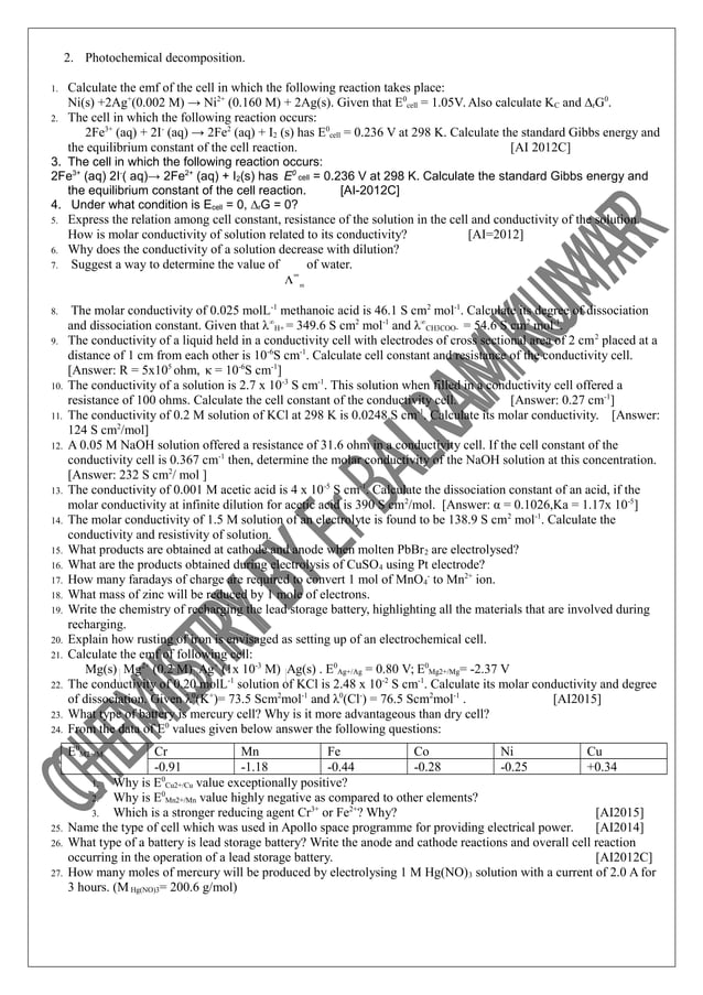 Application of galvanic_cell | PDF