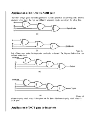 Application of gates | DOCX