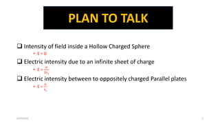 Application of gausses law | PPT