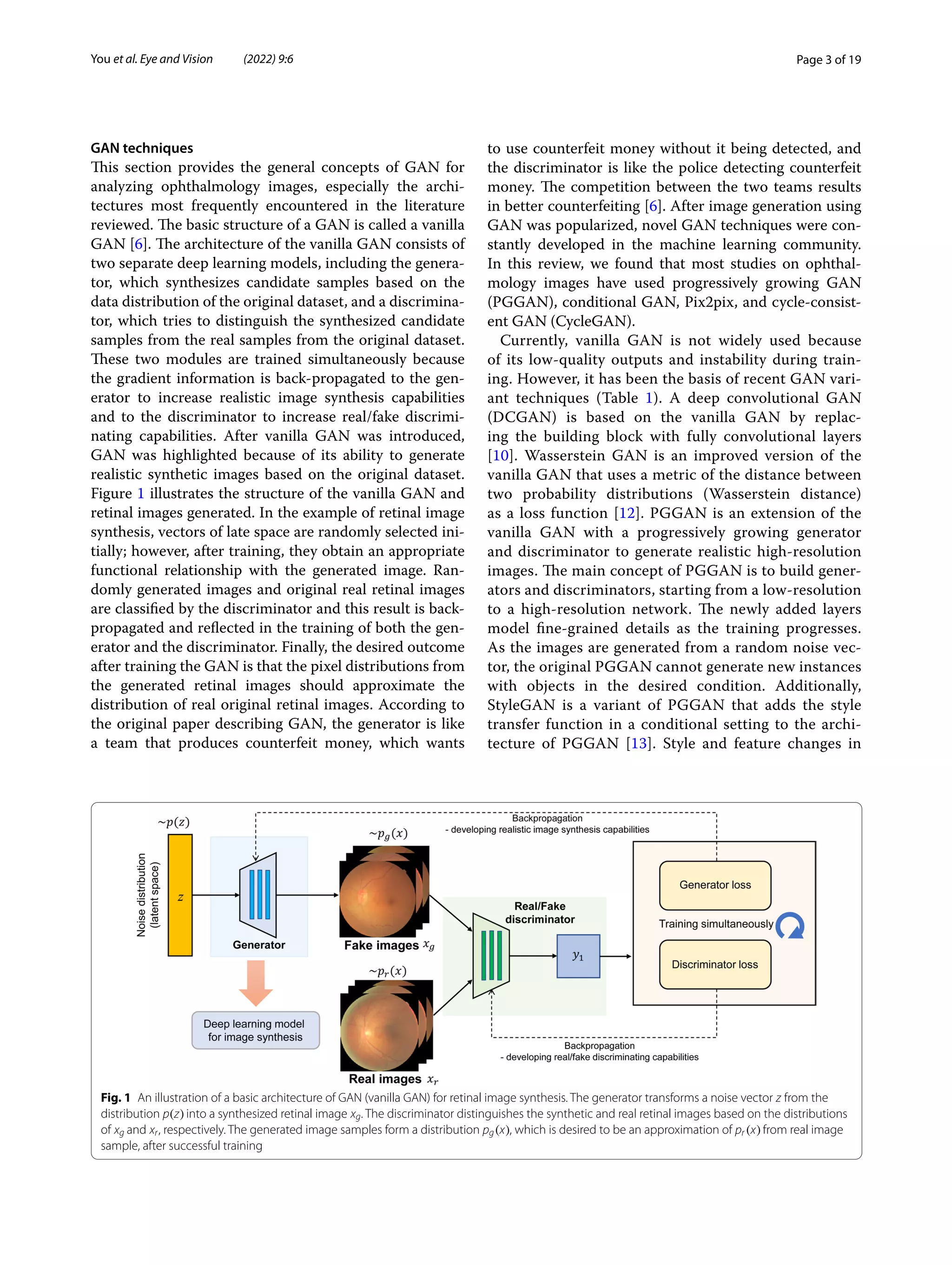 Application of generative adversarial networks (GAN) for ophthalmology image domains - a survey.pdf