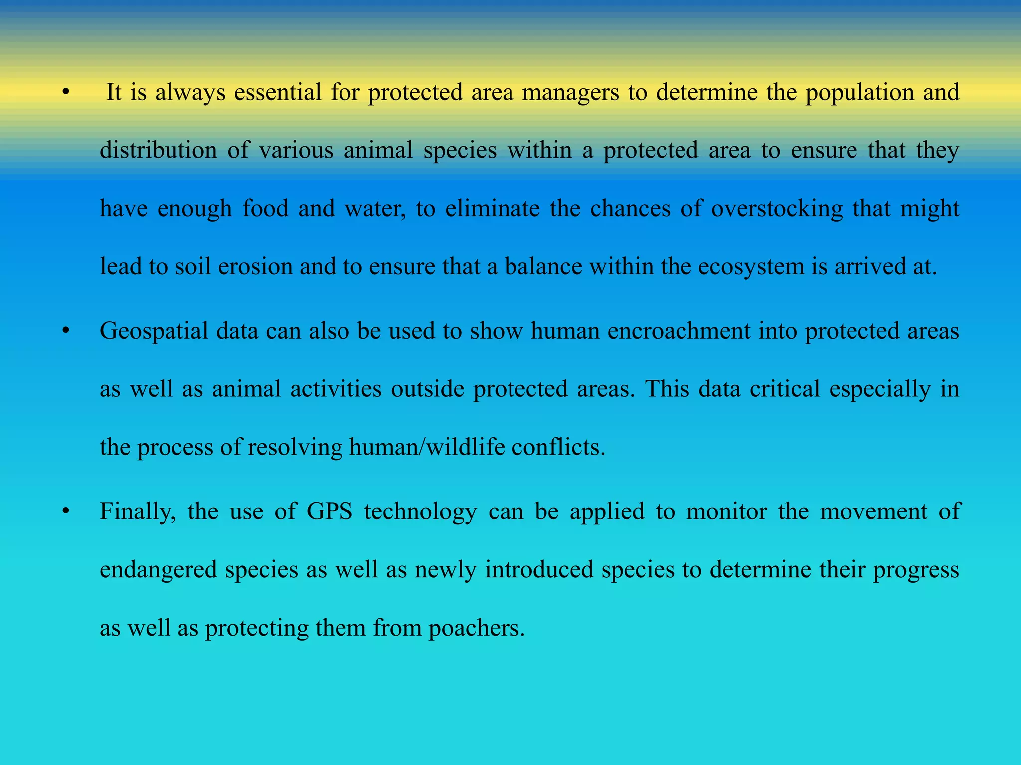 Application of Geo-informatics in Environmental Management | PPTX