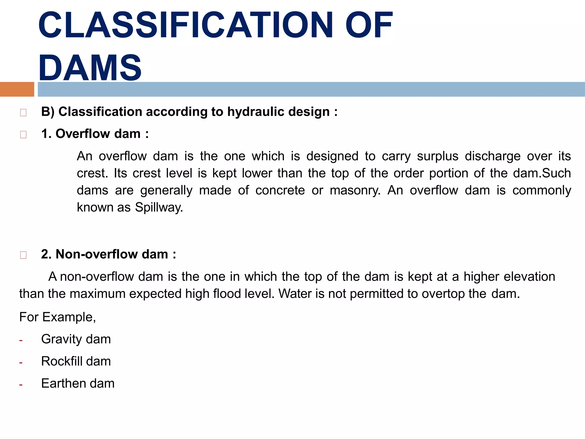 Application of Geology to Civil Engineering Works: Dam | PPT