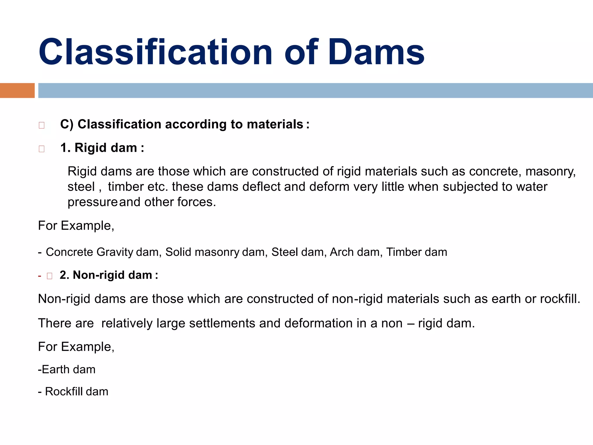 Application of Geology to Civil Engineering Works: Dam | PPT