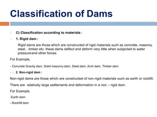 Application of Geology to Civil Engineering Works: Dam | PPT