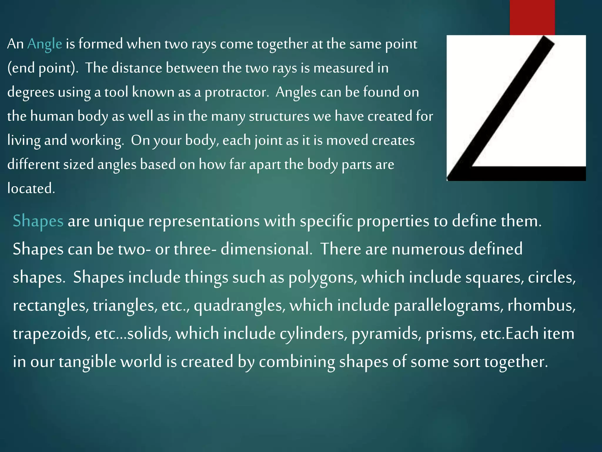 Application of geometry in real life | PPTX