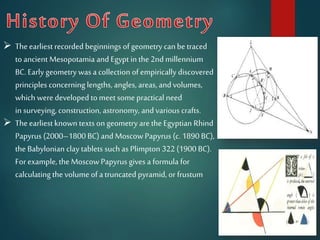Geometry In Real Life Project Class 10