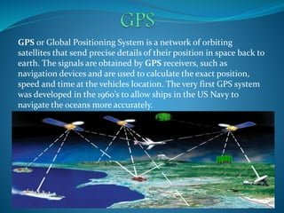 Application of gis and gps in civil engineering | PPTX