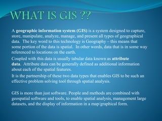 Application of gis and gps in civil engineering | PPTX
