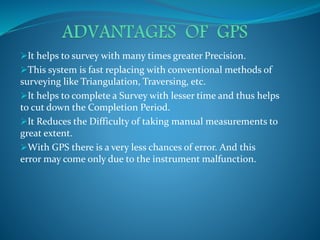 Application of gis and gps in civil engineering | PPTX