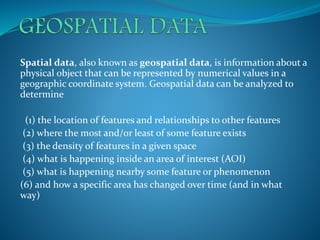 Application of gis and gps in civil engineering | PPTX