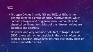 Application of gis in urban traffic air quality | PPTX