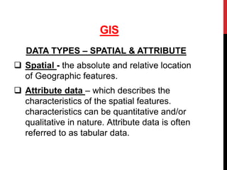 application of gis rs in urban planninggem | PPTX