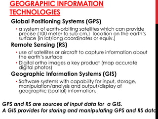 Application of gis & rs in urban planning | PPTX