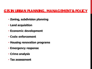 application of gis rs in urban planninggem-150307035531-conversion ...