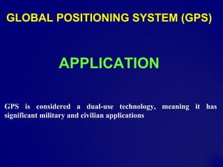 Application of gps | PPT