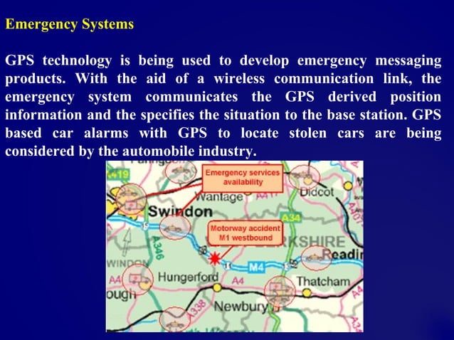 Application of gps | PPT | Auto Navigation Systems | Auto Technology