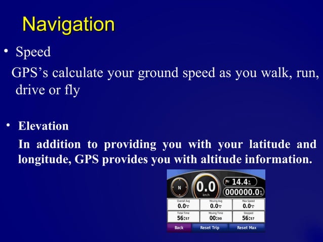 Application of gps | PPT | Auto Navigation Systems | Auto Technology